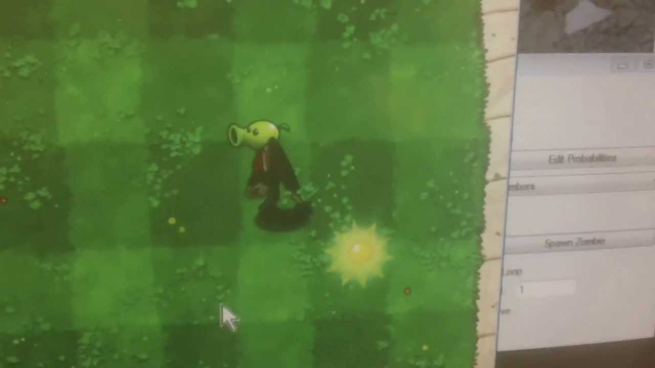 plants vs zombies spawn zombies test 2 - YouTube