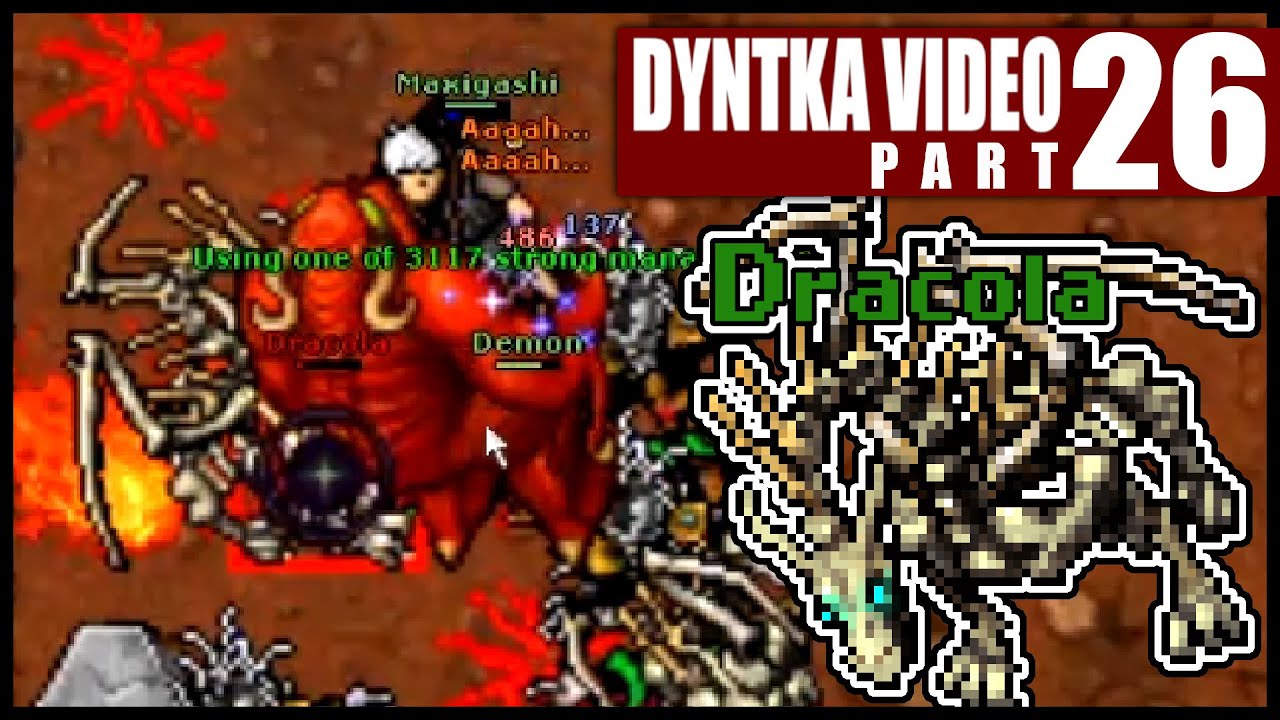 Dracola, mini zawały i kolejny Soul... | Tibia - Dyntka Video odc. 26 ...