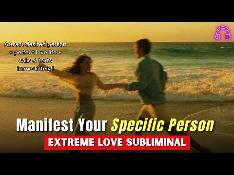 Listen for 5 mins & Your SP will go crazy after you 😍 | Manifest Specific Person Subliminal