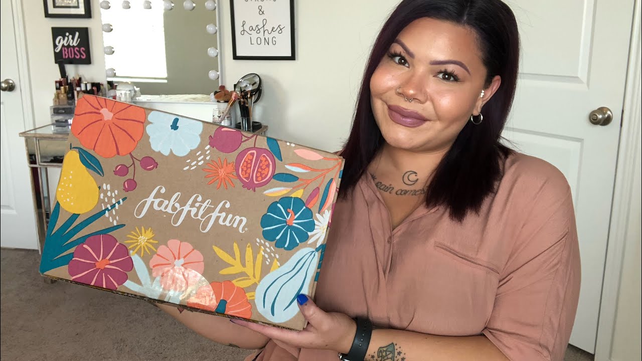 FabFitFun Fall 2020 🍁 UNBOXING 🍁 - YouTube