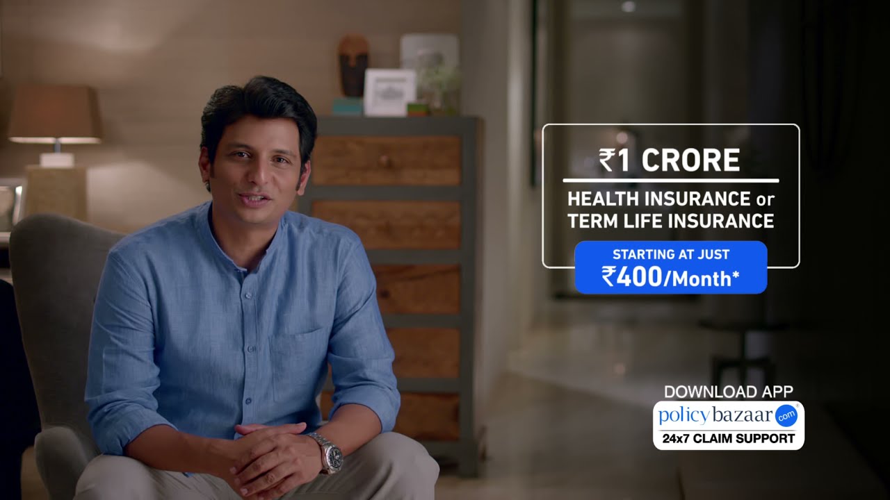 1 Crore Health & Term Insurance at ₹400/Month | Policybazaar Ad in ...
