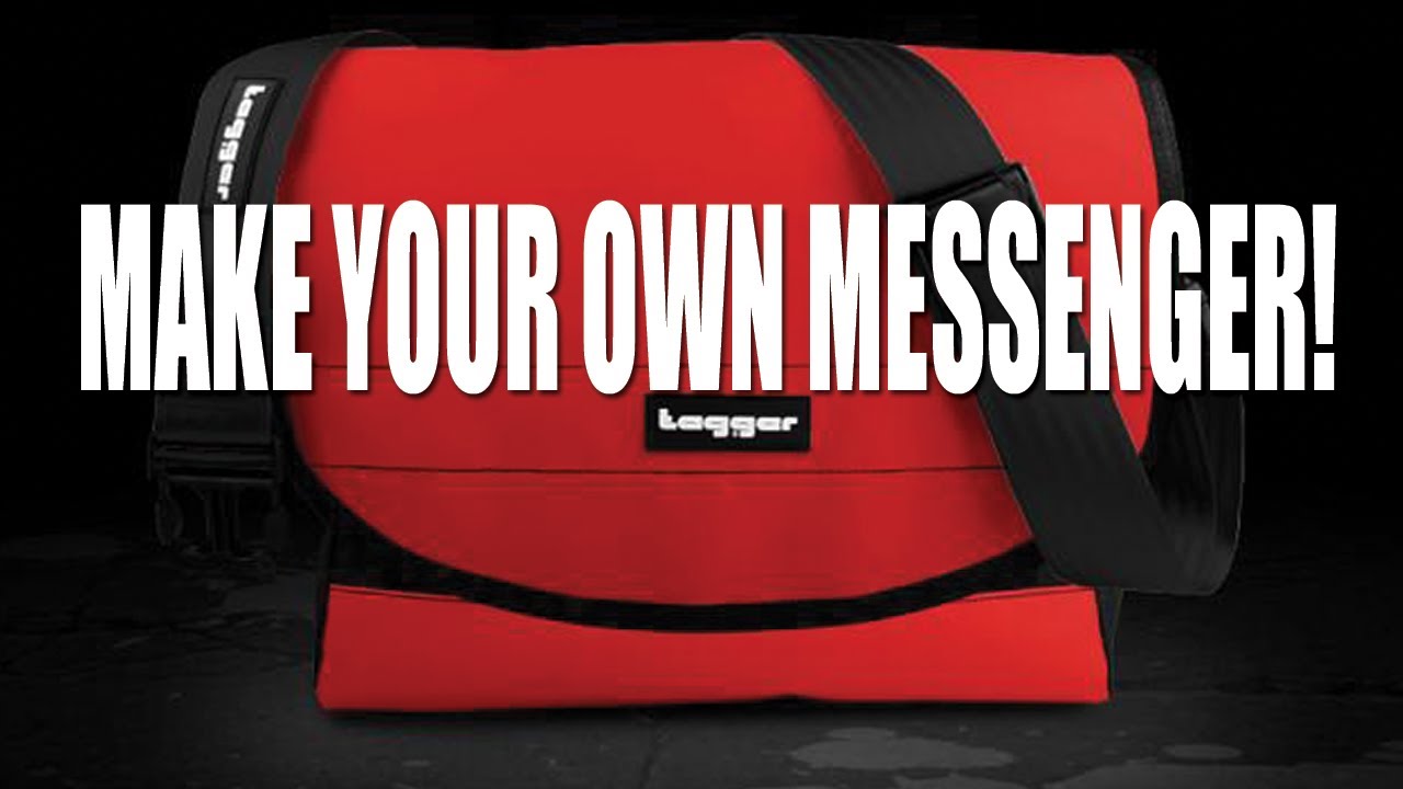 Tagger® Make your own laptop Messenger Bag! www.tagger.co.uk - YouTube