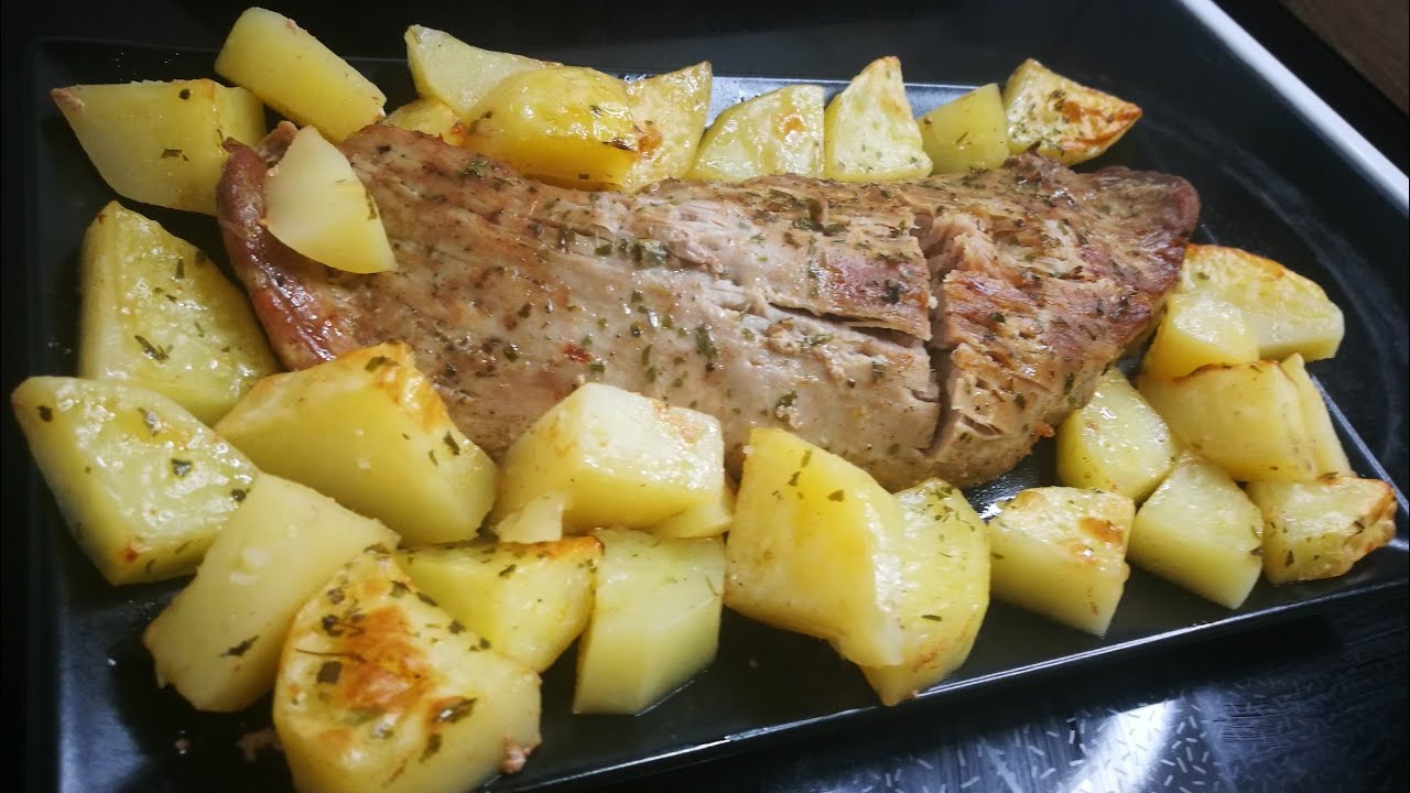 Svinjski file sa krompirima- iz rerne 👌 - YouTube