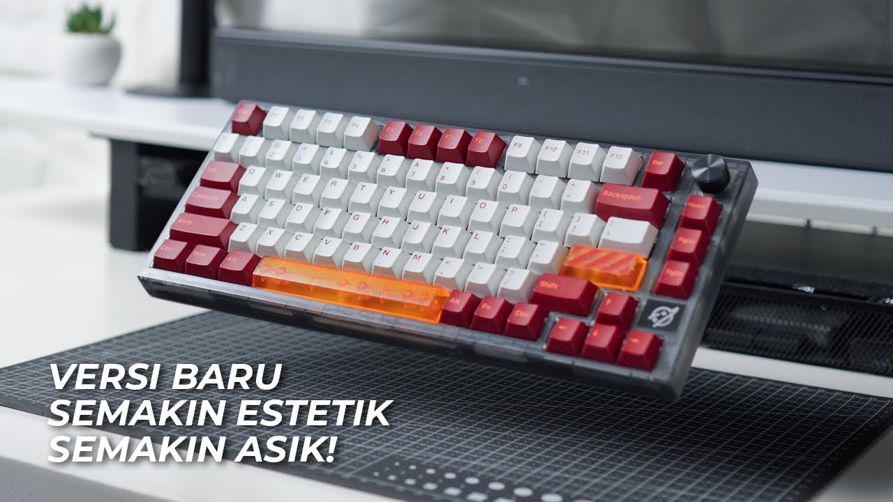KEYBOARD ESTETIK INI JADI LEBIH MENARIK! | REVIEW @PressPlayid ROVER84 ...