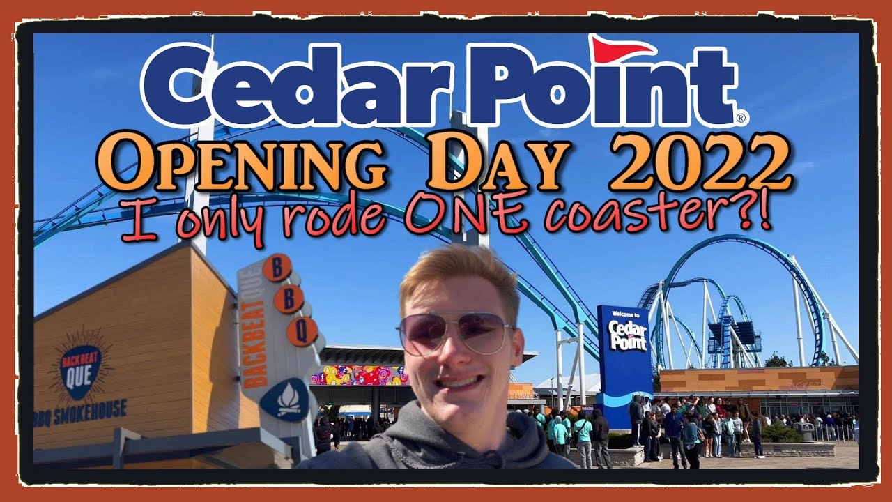 My first visit to CEDAR POINT and I only went on ONE ROLLER COASTER ...