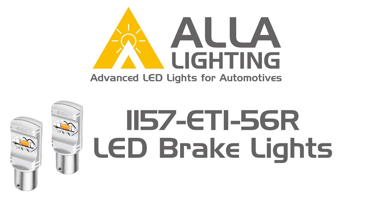 7528 1157 2357 LED Bulbs Turn Signal Brake Stop Tail Lights Red - YouTube