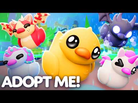 🦄 SAVE THE DUCKS! 🦆 Soggy Spring ☔ Adopt Me! Update Trailer 💦