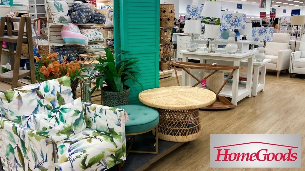 HOMEGOODS FURNITURE SHOP WITH ME ARMCHAIRS COFFEE TABLES CABINETS DECOR ...