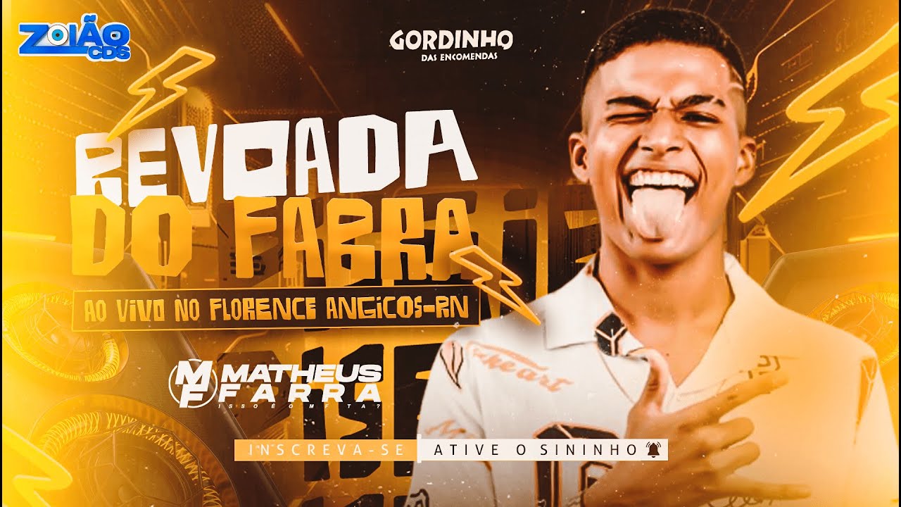 MATHEUS FARRA - AO VIVO NO FLORENCE - ANGICOS-RN - PRA PAREDÃO ...