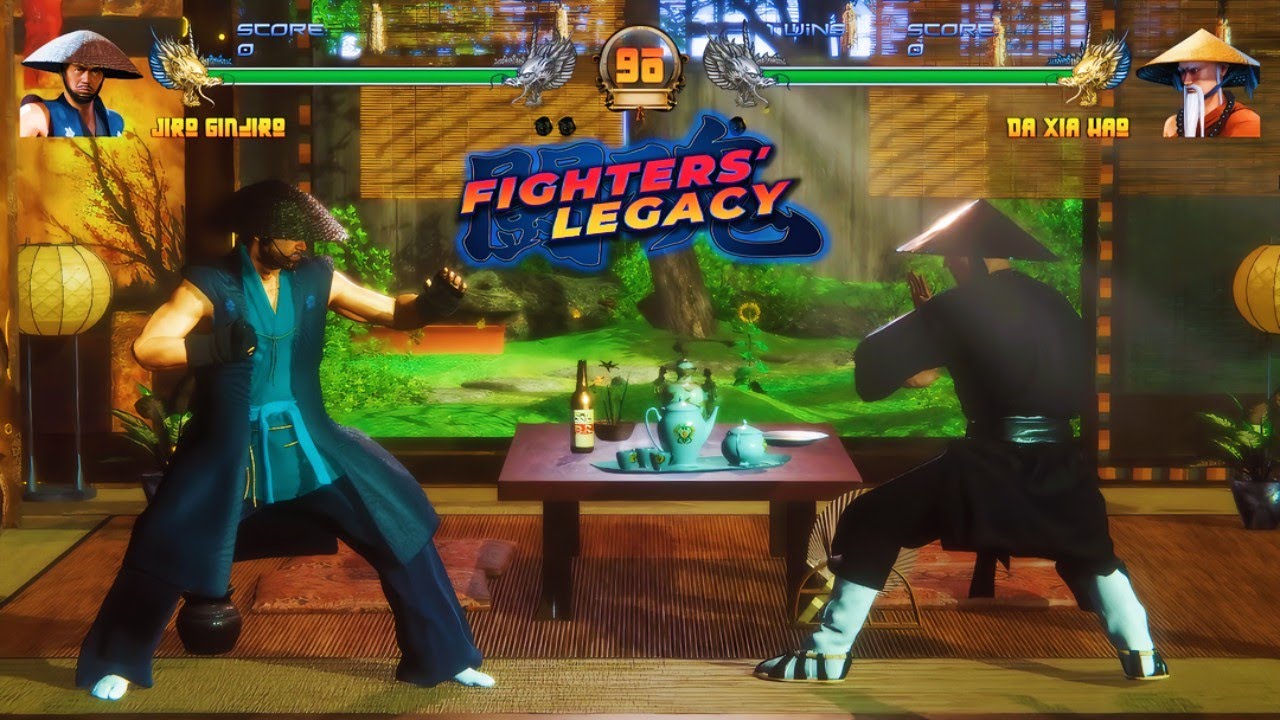 [ FIGHTERS LEGACY ] ESSE GAME TEM PRATICAMENTE NADA DE ESPECIAIS E FICA ...