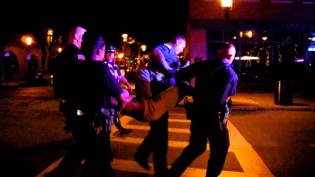 Police charge woman with resisting arrest - YouTube