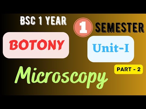 Simple Microscope Notes 🔬|| Parts of Simple Microscope 🥽🔬|| Bsc 1st ...