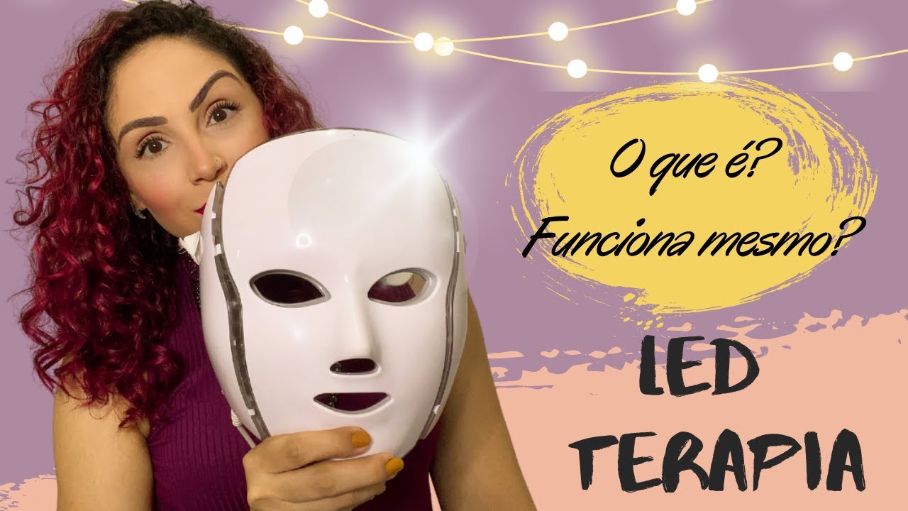 MÁSCARA de LED | O que é LED terapia? Funciona? Para que serve cada cor ...