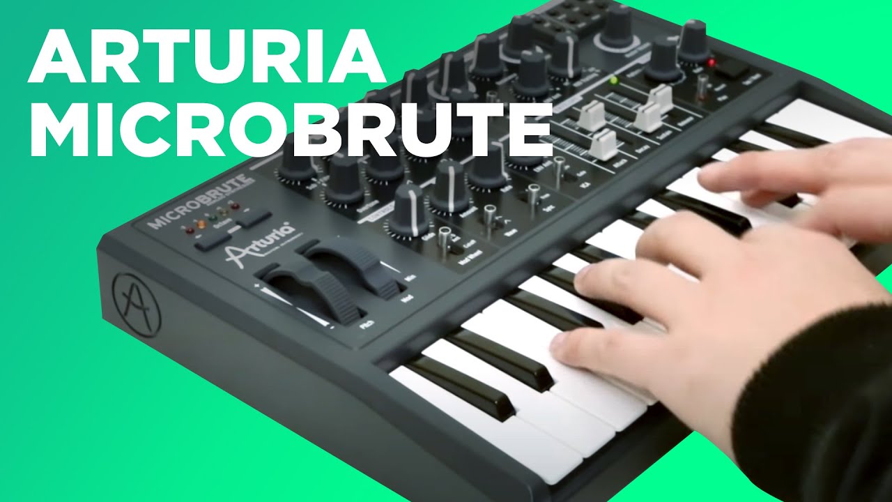 Microbrute Demo - YouTube