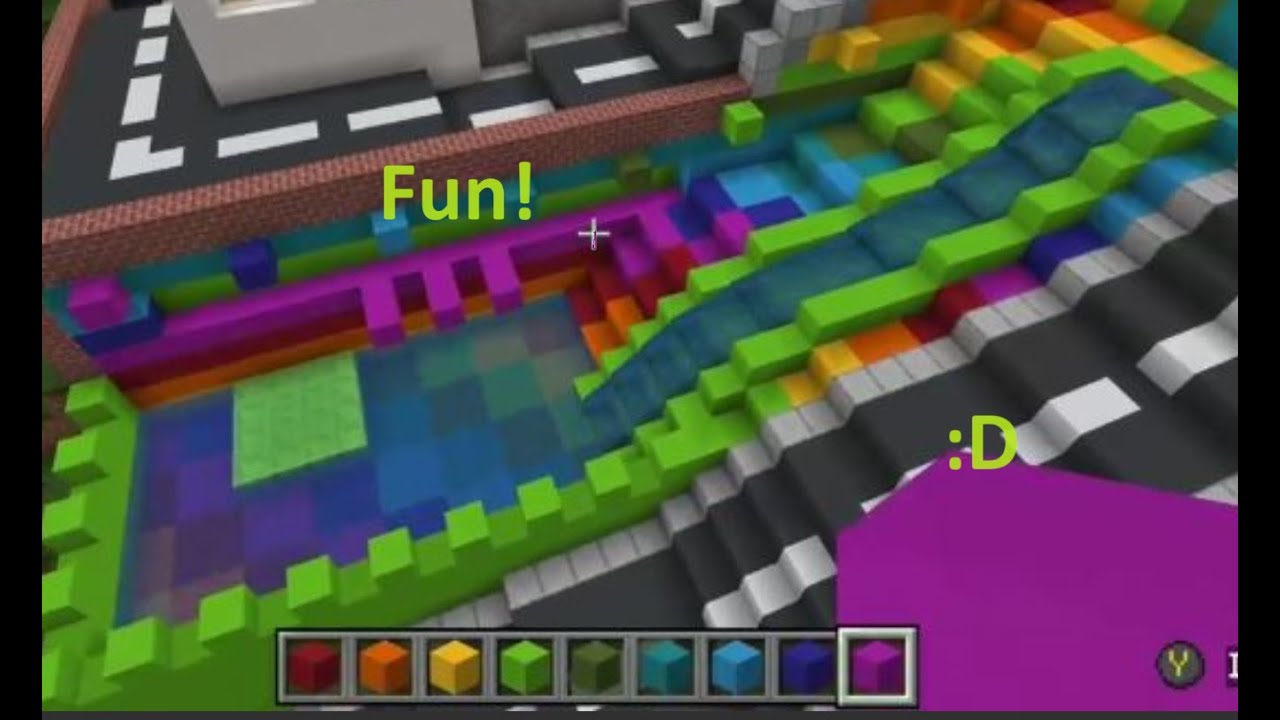 Building a fun place in Minecraft - YouTube