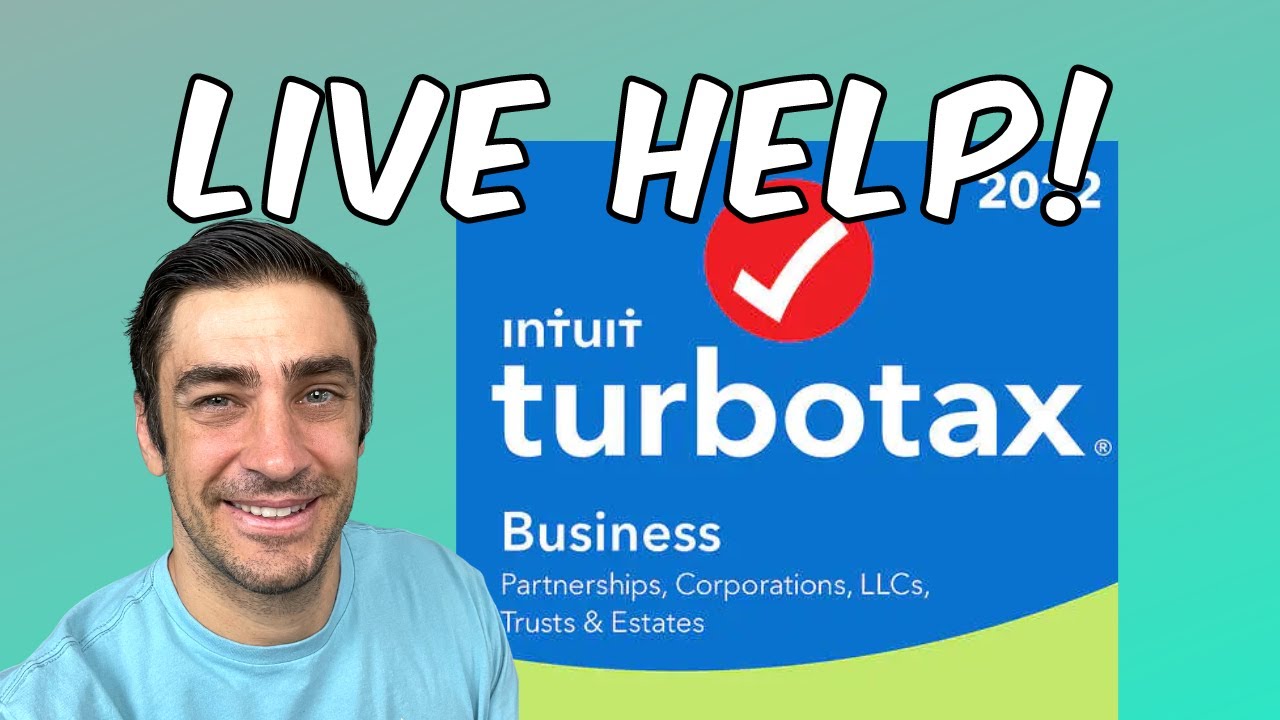 TurboTax Help - S-Corp - January 19th 2023 - YouTube
