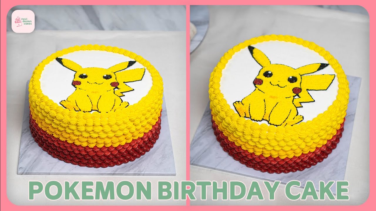 Pikachu di Atas Kue? Kue Pokemon yang Bikin Pesta Lebih Seru! - YouTube