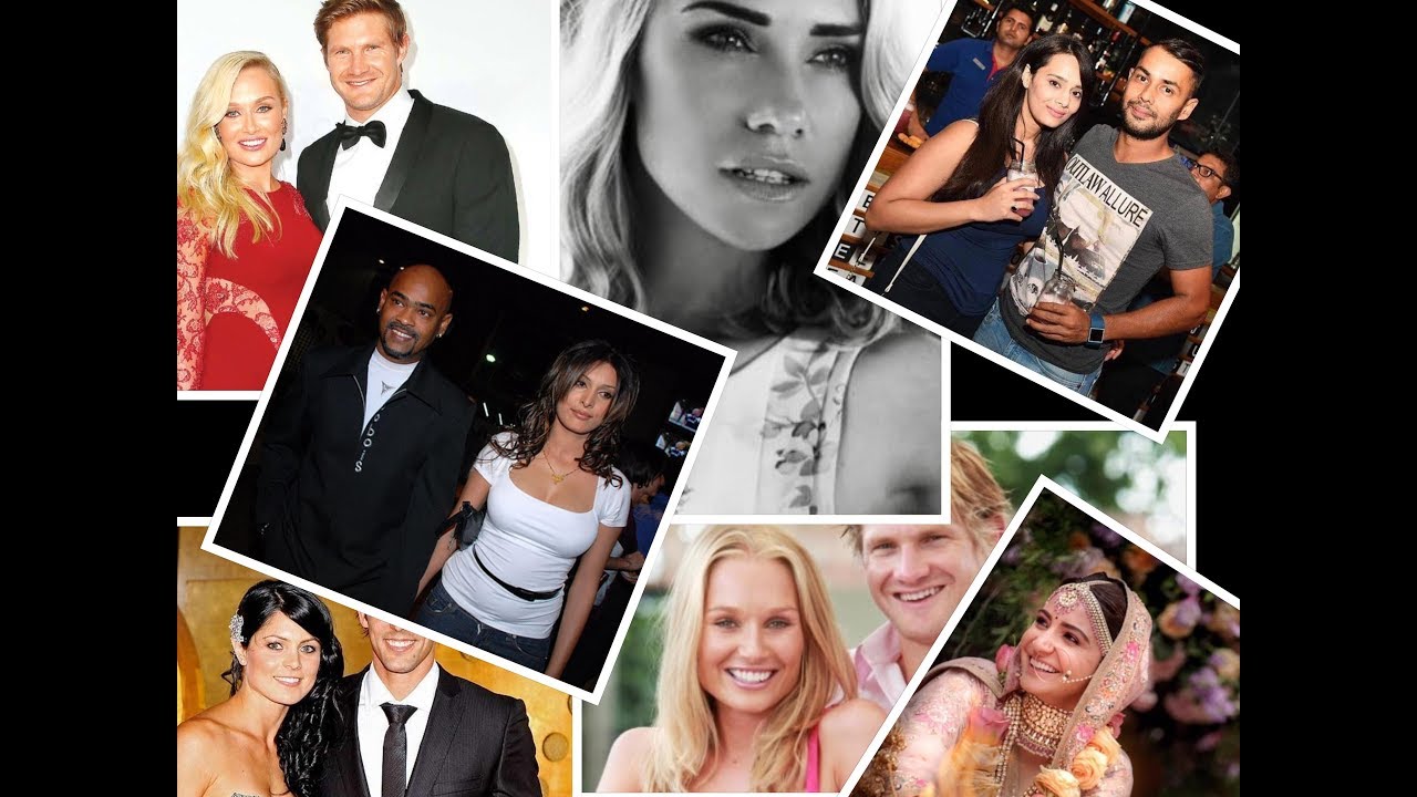 Top 10 Most Gorgeous & Beautiful Wives Of The Cricketers. - YouTube