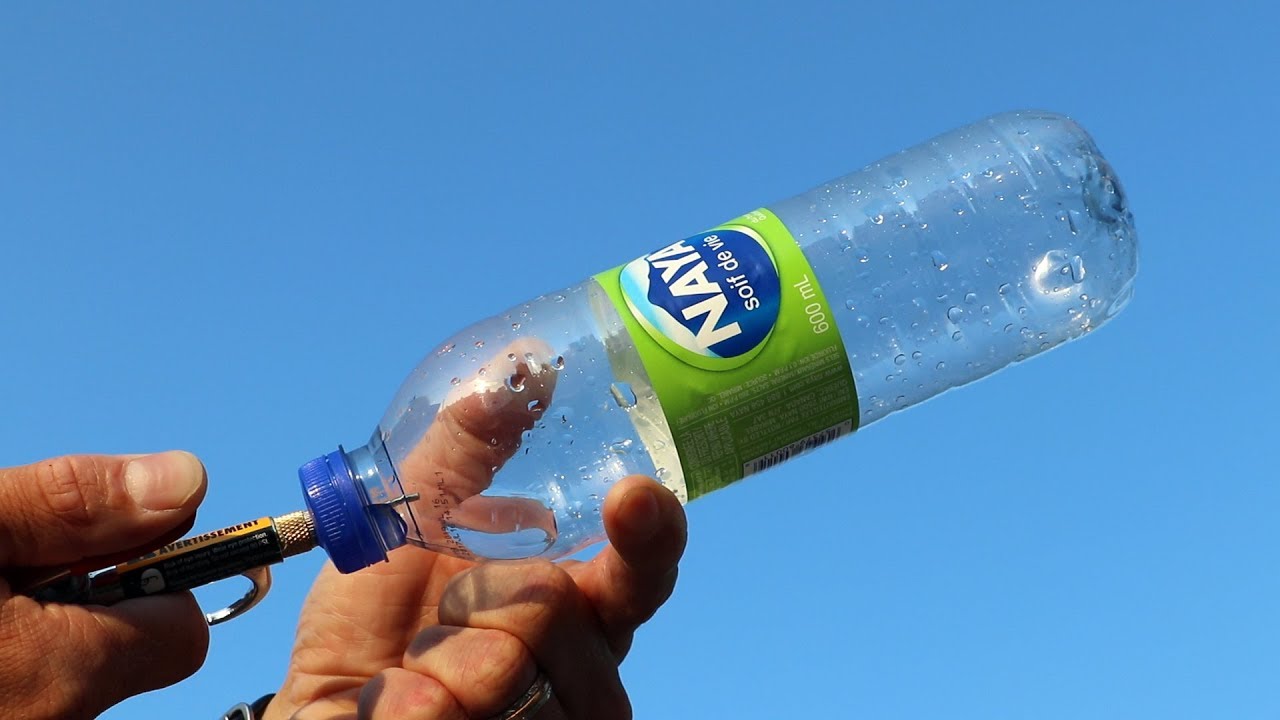 EXPERIMENT: AIR COMPRESSOR VS BOTTLE - YouTube