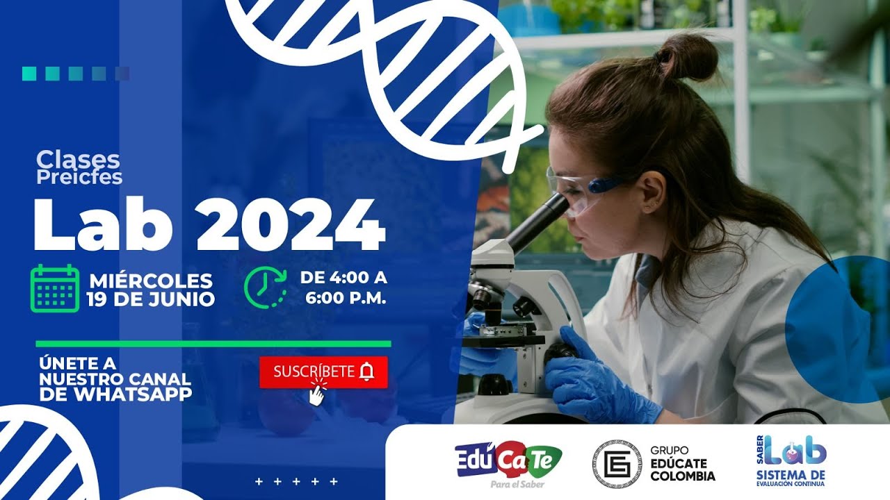 Preicfes LAB 2024: Biología | Sesión 6 - YouTube