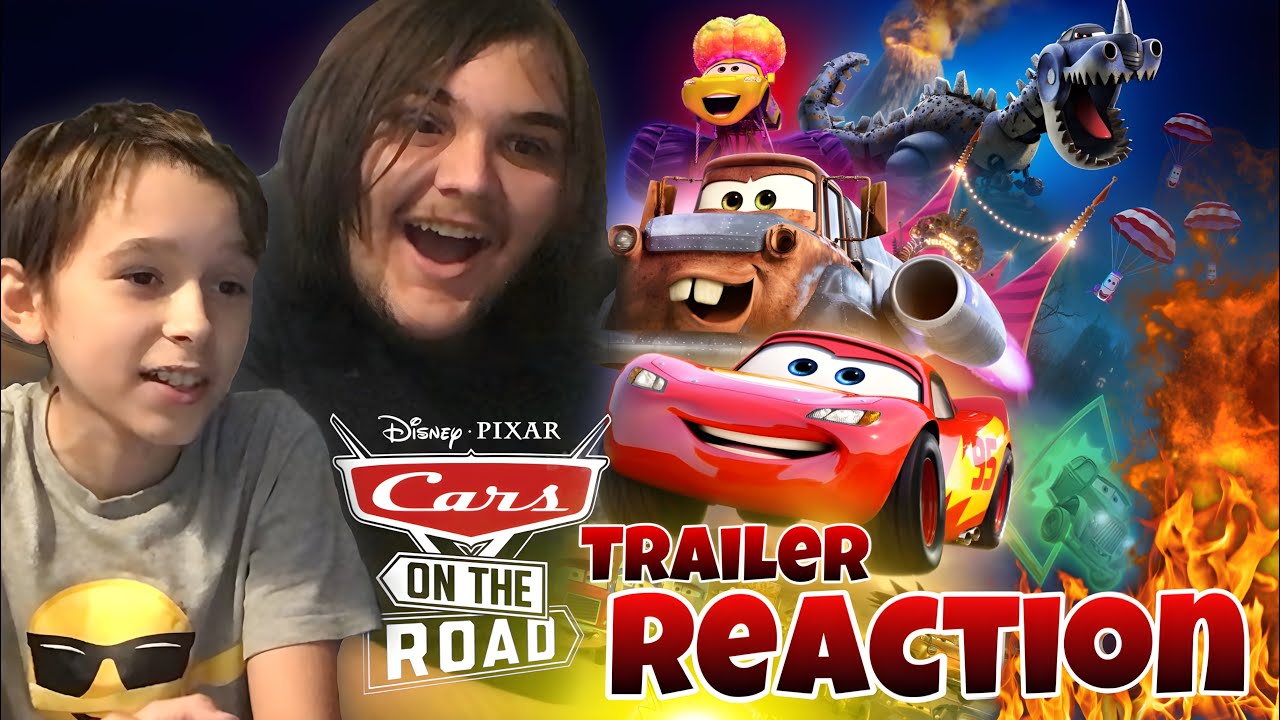 Cars on The Road Trailer Reaction | THIS LOOKS CRAZY! - YouTube