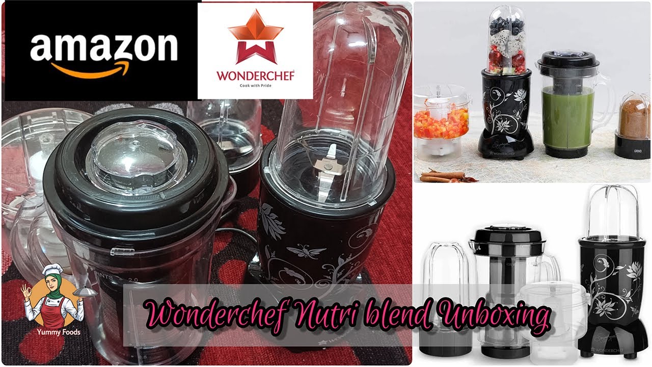 Wonderchef Nutri Blend Complete Kitchen Machine Unboxing and review ...