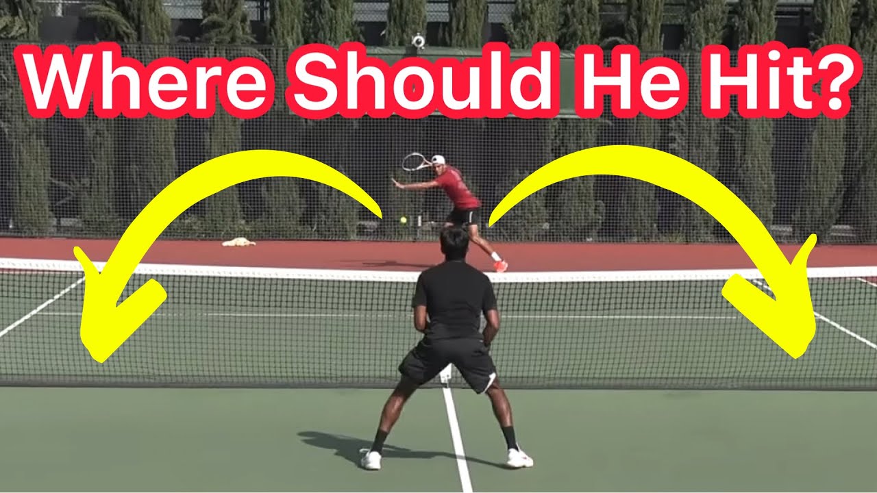 How To Win When Your Opponent Attacks (Tennis Singles Strategy) - YouTube