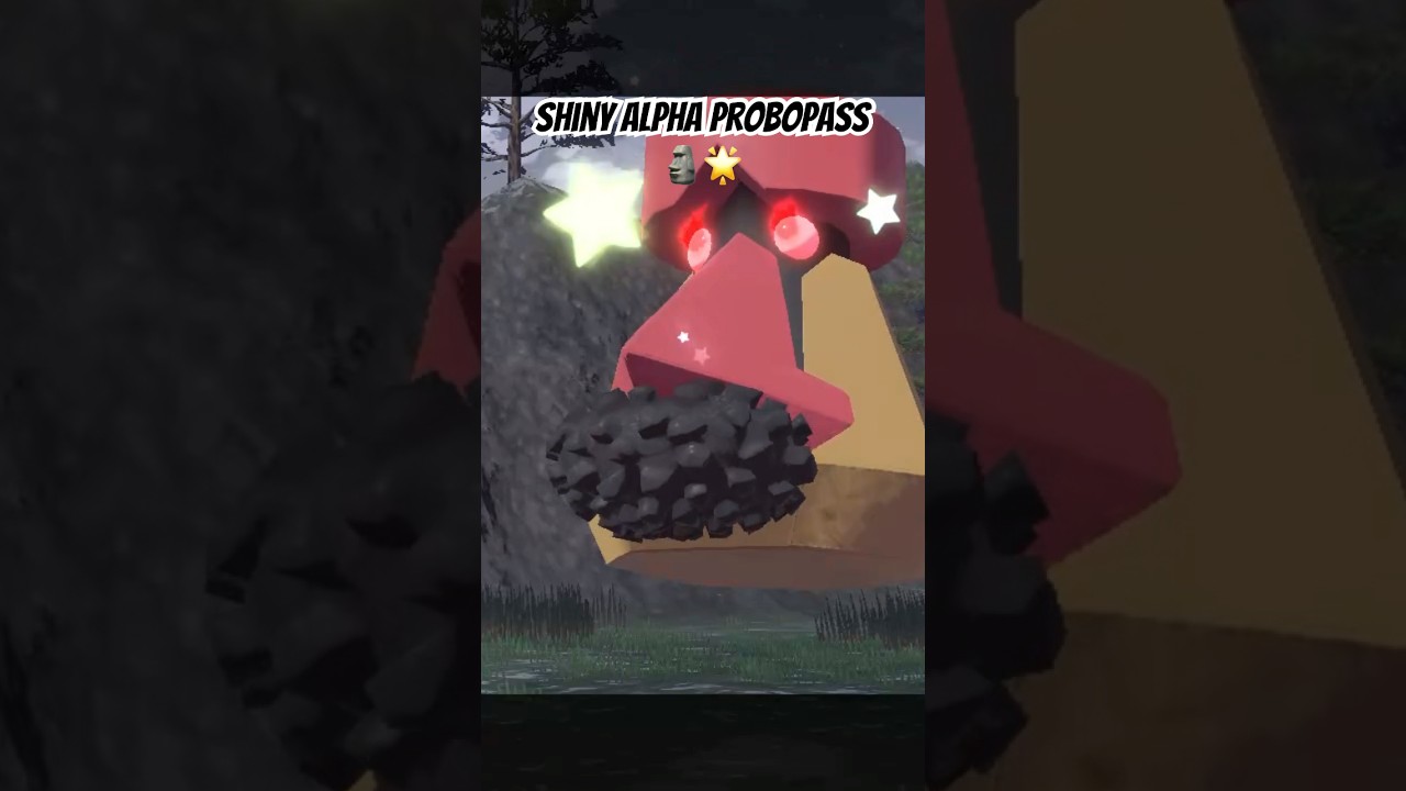 Shiny Alpha Probopass in Legends Arceus🌟 #pokemon #shinypokemon # ...