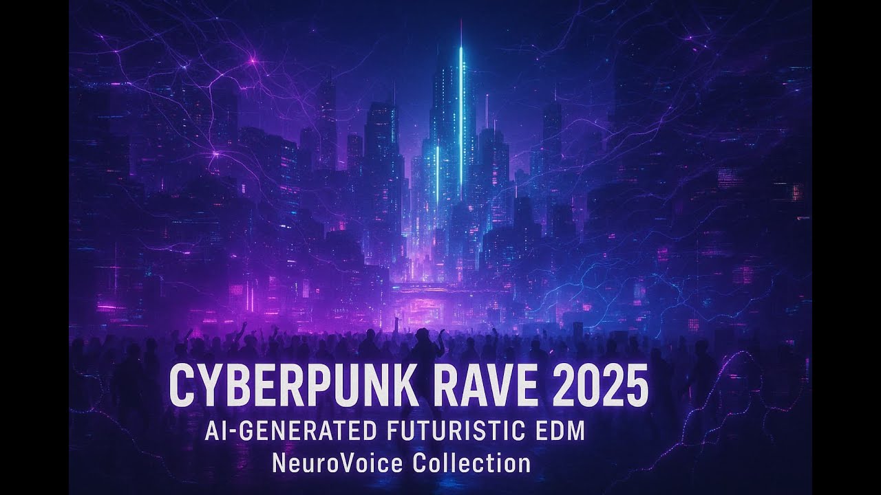 CYBERPUNK RAVE 2025 — AI-Generated Futuristic EDM | NeuroVoice ...