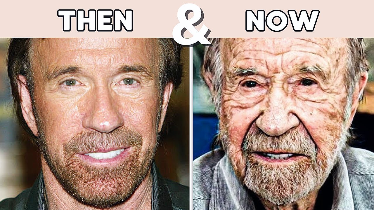 50 Action STARS, Then And Now - YouTube