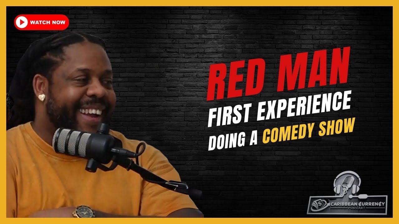 Red Man first experience doing a comedy show - YouTube
