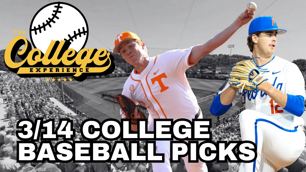College Baseball Picks For March 14th + Weekend Preview - YouTube