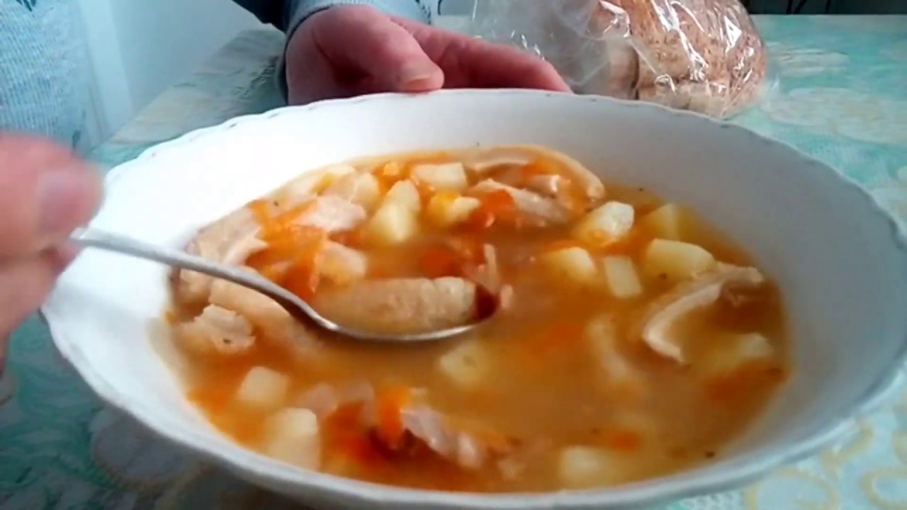 polskie danie FLAKI Polish dish FLAKI Польское блюдо ФЛЯКИ - YouTube