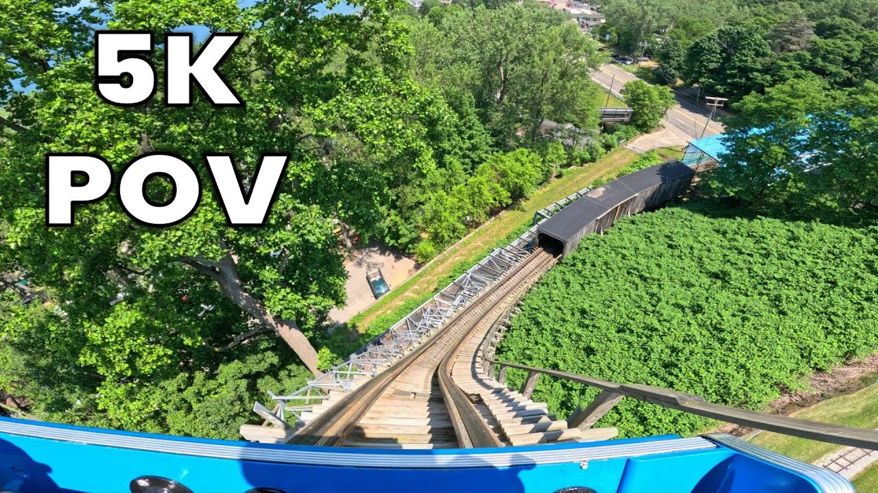Ravine Flyer II Front Row POV [5K] | Waldameer 2025 - YouTube