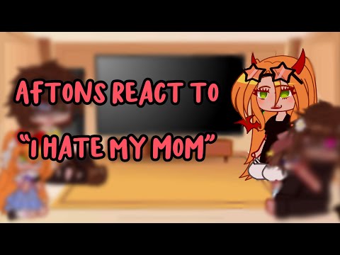 (2X) Aftons react… Pt.2 ||TW!|| #gacha #fnaf #aftonfamily #meme #angst #reaction 