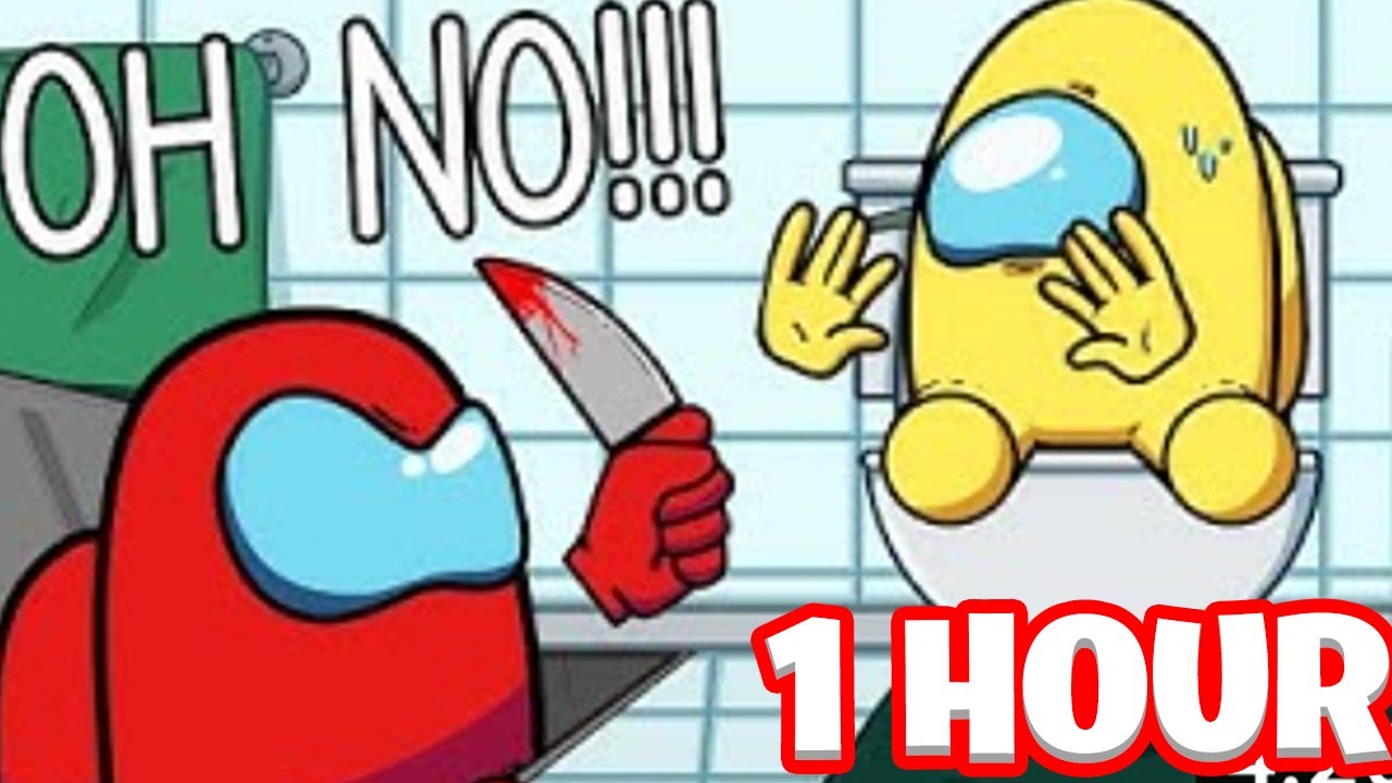 [1 HOUR] "Oh No" Among Us Song (Animated Music Video) [1 HOUR] - YouTube