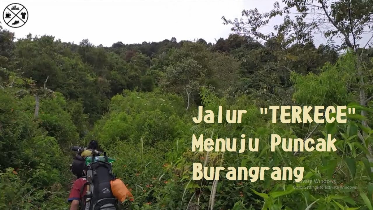 Jalur "Terkece" Menuju Puncak Burangrang; Via Masigit (Part 1) - YouTube