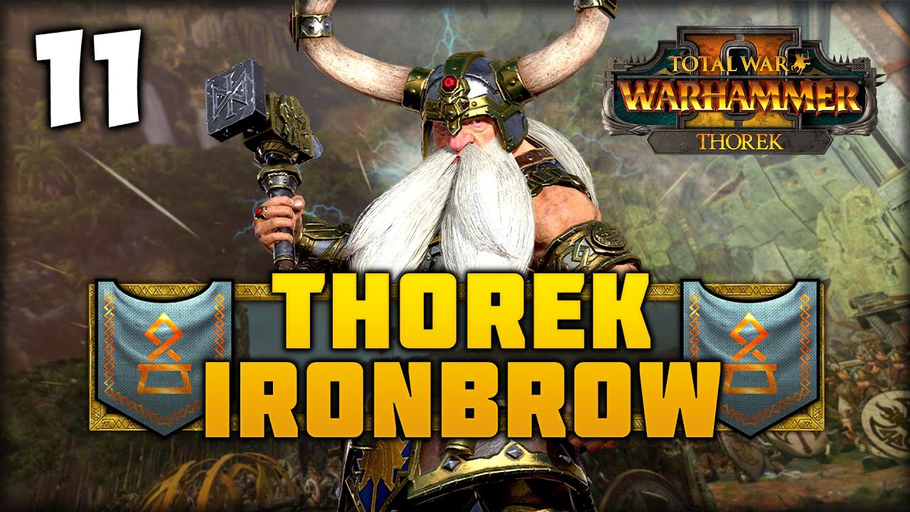 HUNTED BY THE HUNTSMARSHAL! Total War: Warhammer 2 - Thorek Ironbrow ...