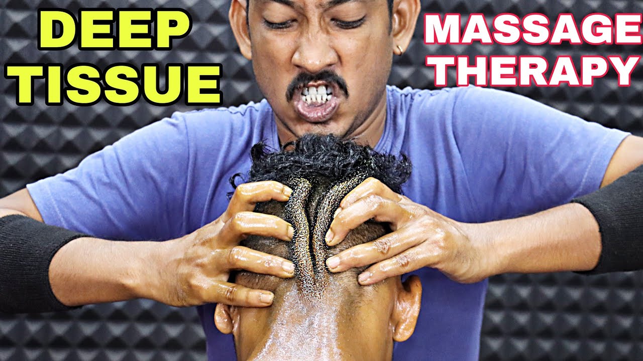 Deep Tissue Head Massage for Cure Insomnia | Head Massage and Neck ...