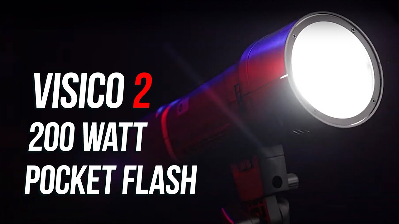 Visico 2 200 watt pocket flash | location photoshoot - YouTube