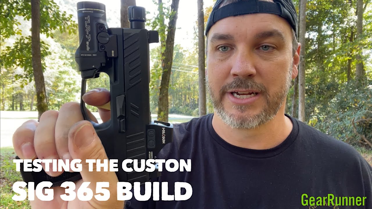 Testing The Sig P365X Custom Build - YouTube