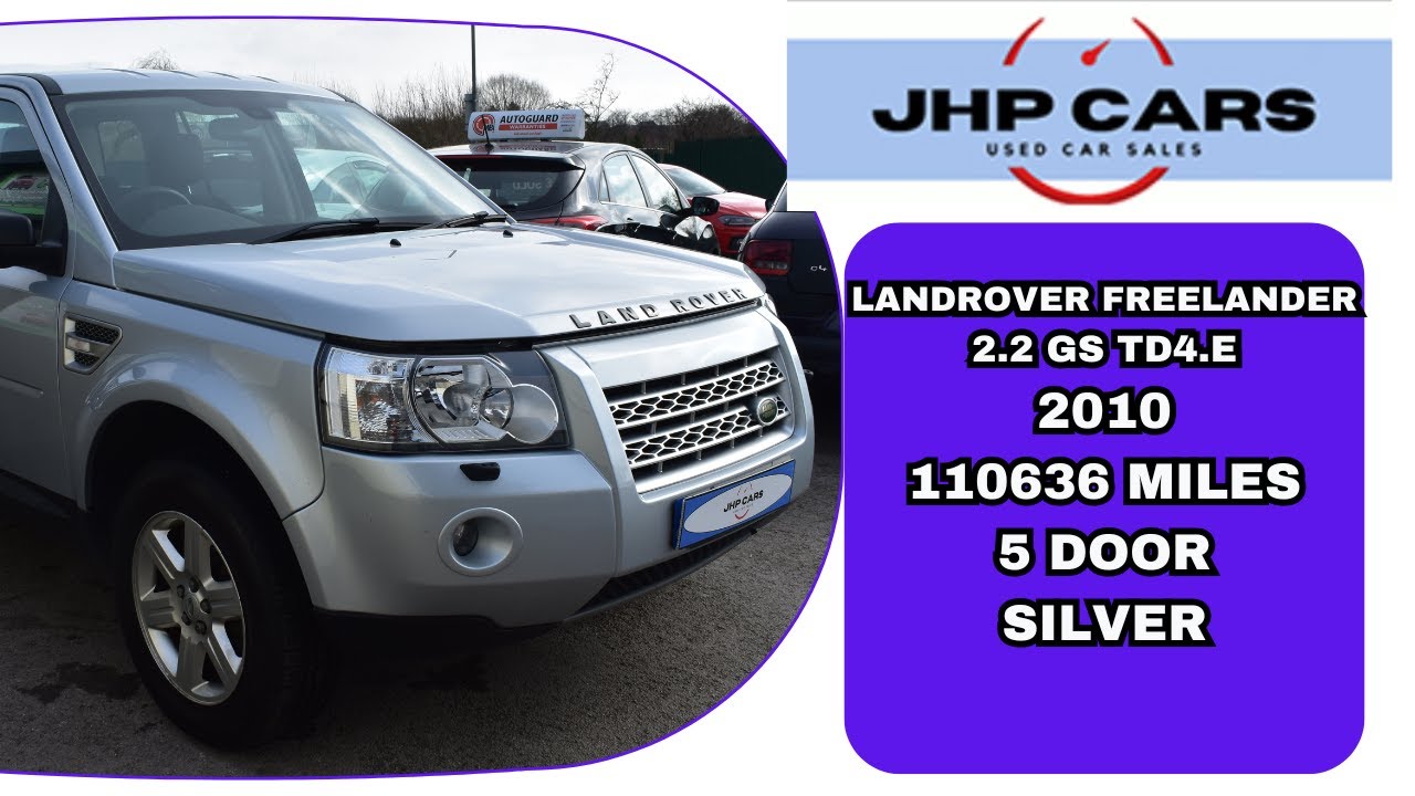 LANDROVER FREELANDER 2 2 TD4 E GS @ JHP CARS - YouTube
