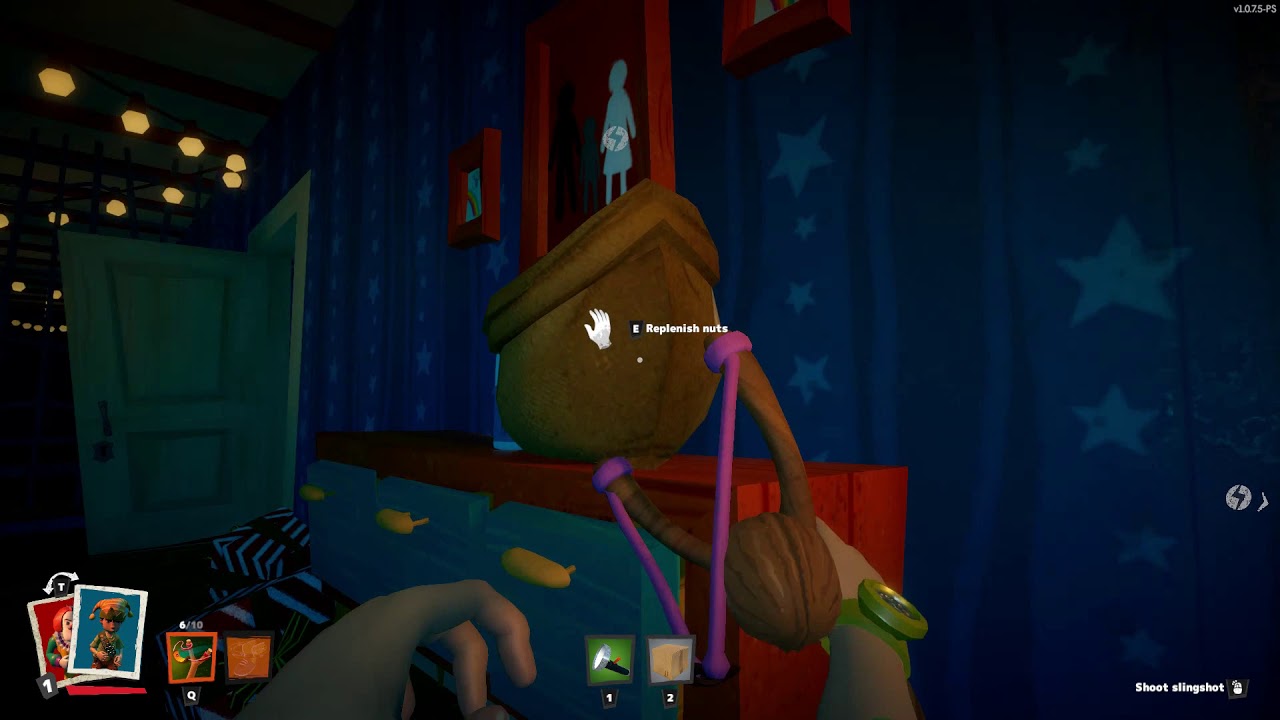 Secret Neighbor all scout replenish nut location - YouTube