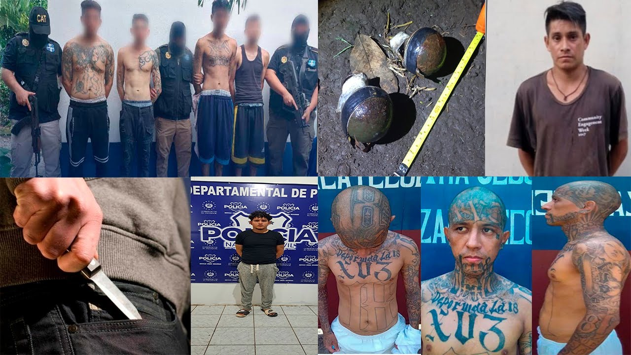 mas de 70 pandilleros capturados policias capturan a sadico capturan ...