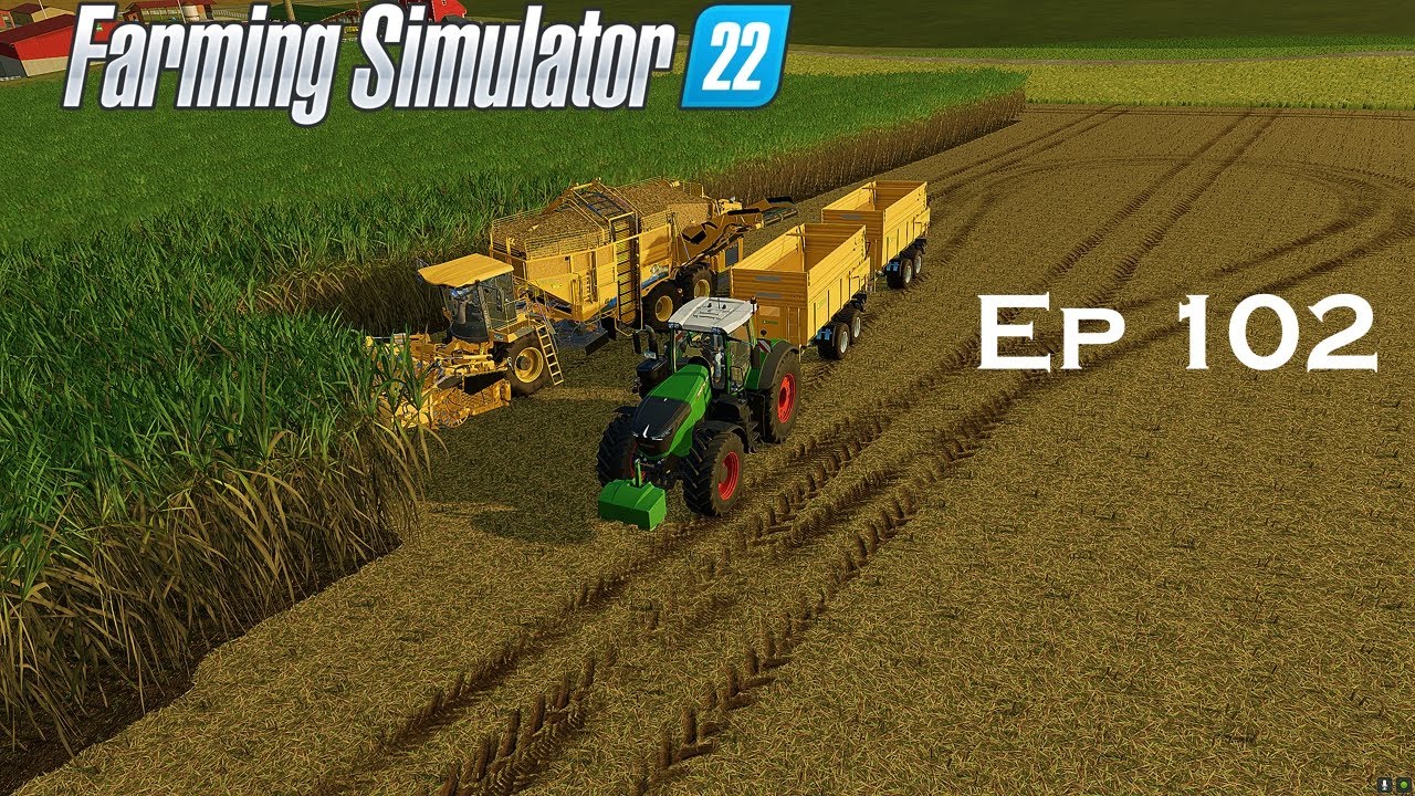 farming Simulator 22 fs22 timelapse Ep #102 west bridge hills map fs22 ...