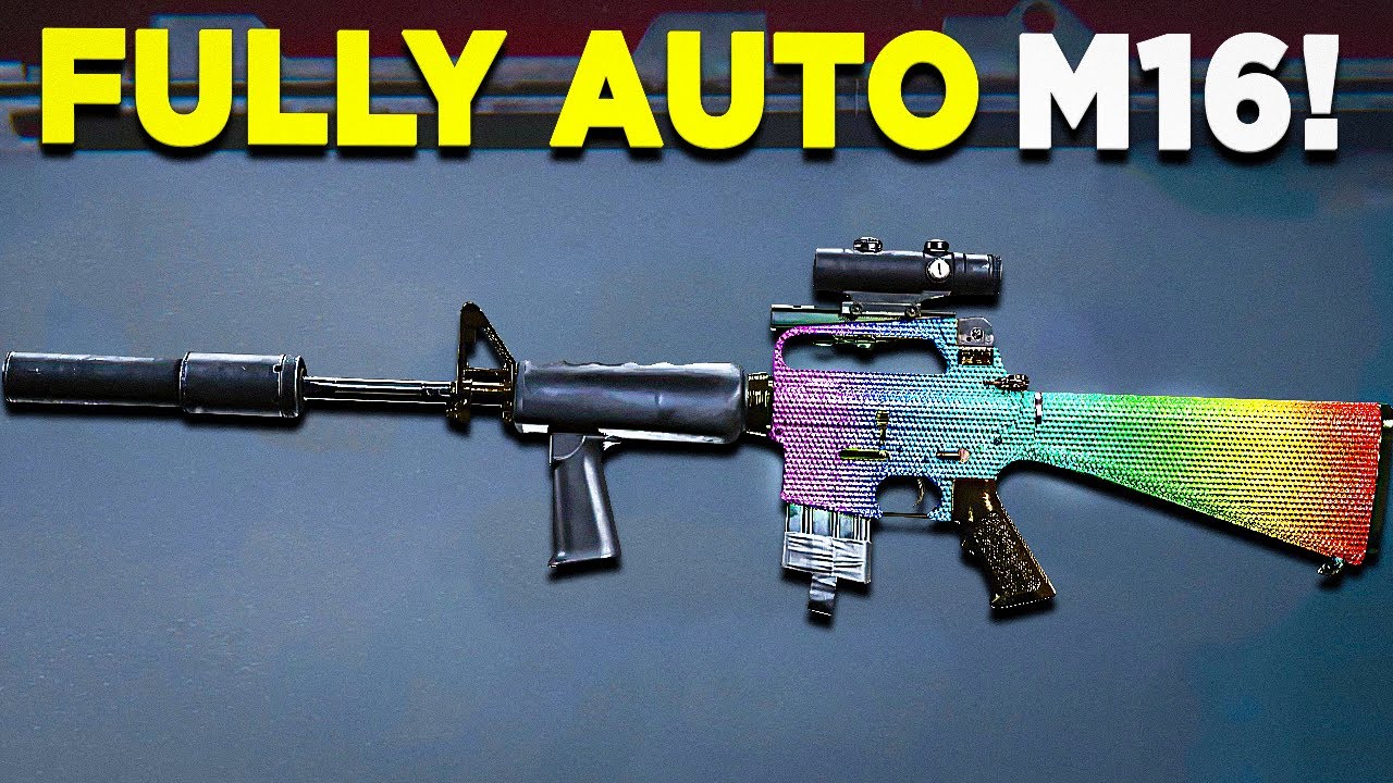 the FULLY AUTO M16 is META in WARZONE! - YouTube