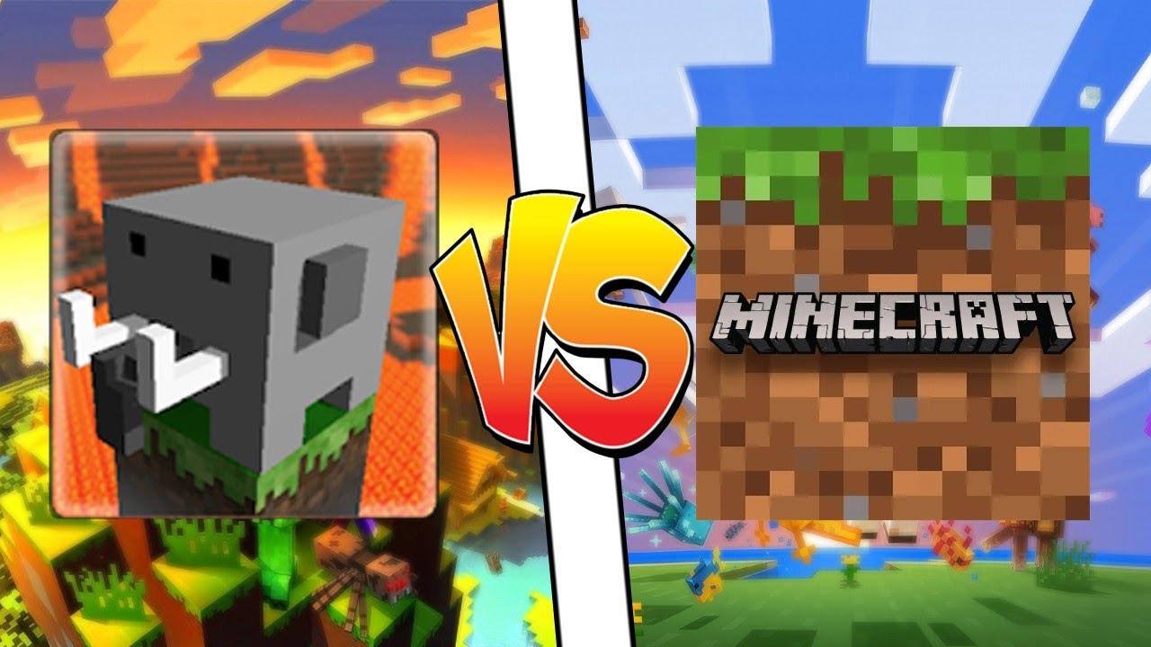Craftsman VS Minecraft PE !!! - YouTube