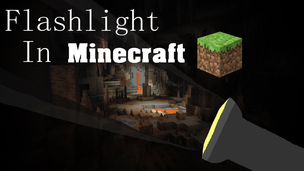 Flashlight in Minecraft 1.17 (Datapack) - YouTube