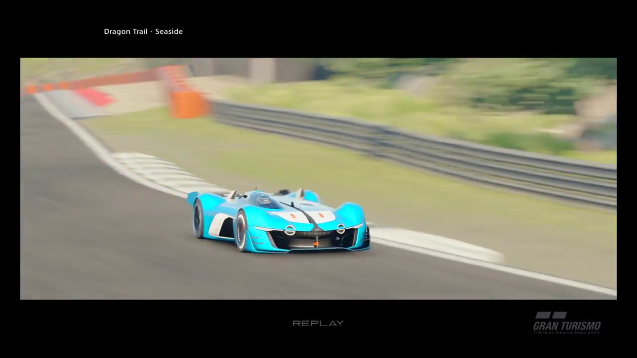 Gran Turismo®SPORT Gameplay - Dragon Trail Time Trial - Alpine 2017 VGT ...