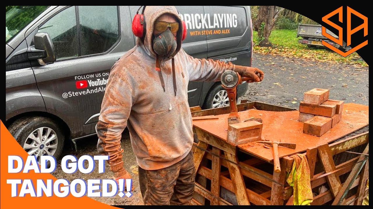 CUTTING ARCH VOUSSOIRS AND GETTING TANGOED - YouTube